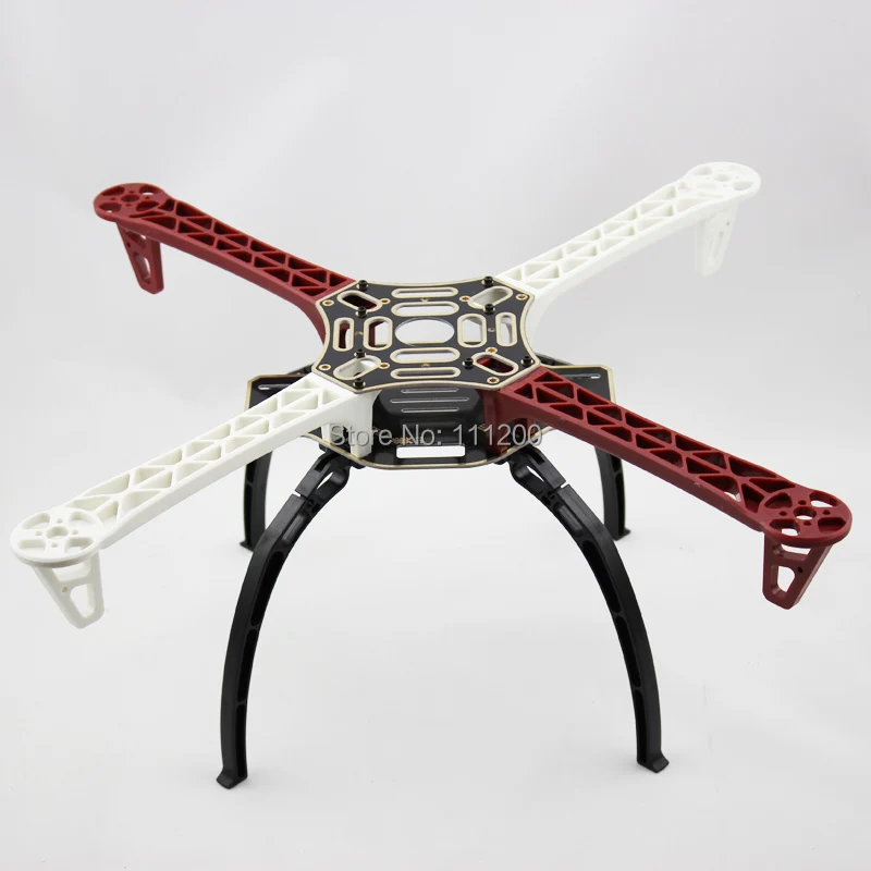 F450 HJ450 Quadcopter MultiCopter Frame kit + Tall Landing Gear Skid+ ...