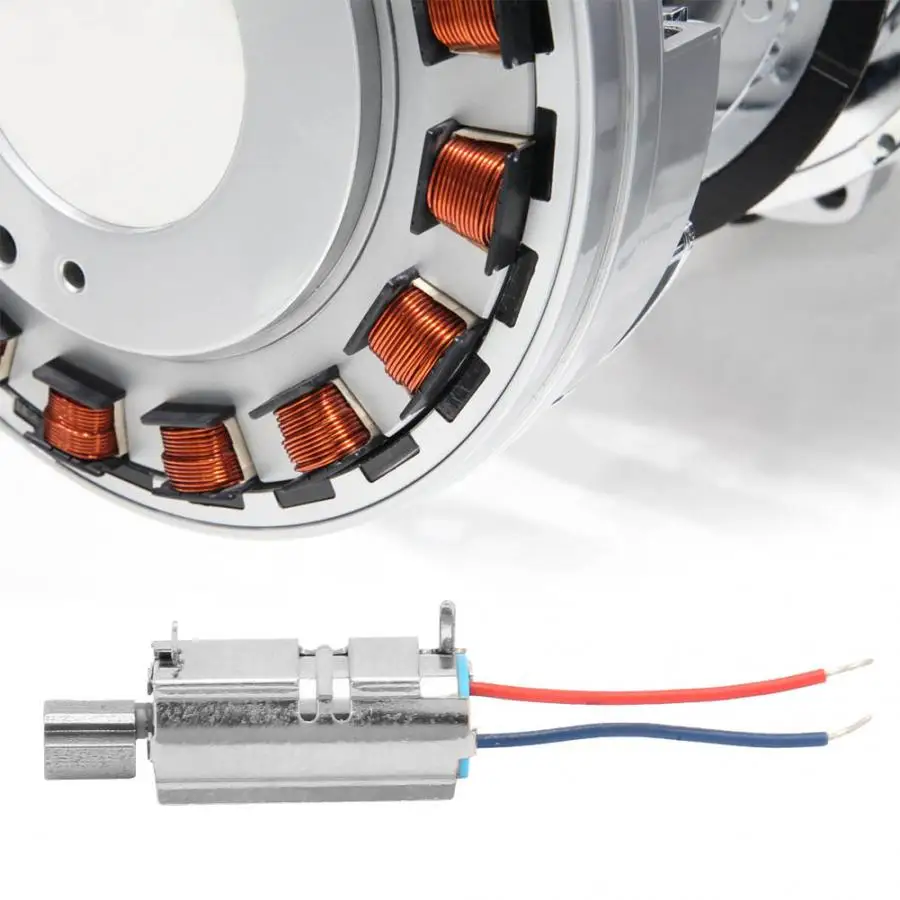 5 pces 5 v 11500rpm forte vibração micro coreless motor de vibração ...
