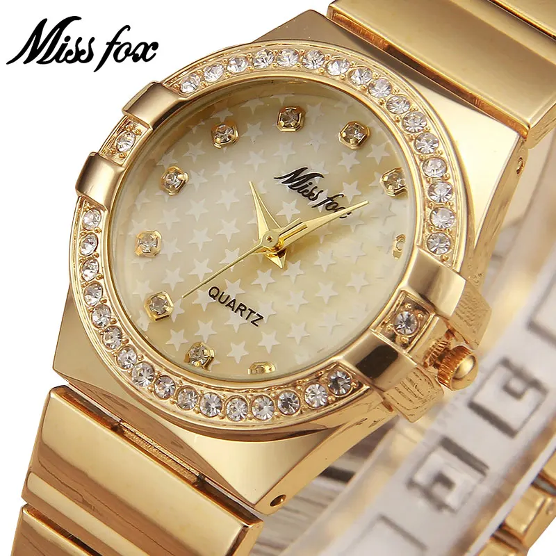 MISSFOX Reloj de moda Miss Fox para mujer, relojes de plata 2018 ...