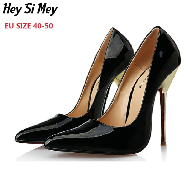 Aliexpress.com : Buy Large Size 40 50 Women Pumps High Heels lady Shoes ...
