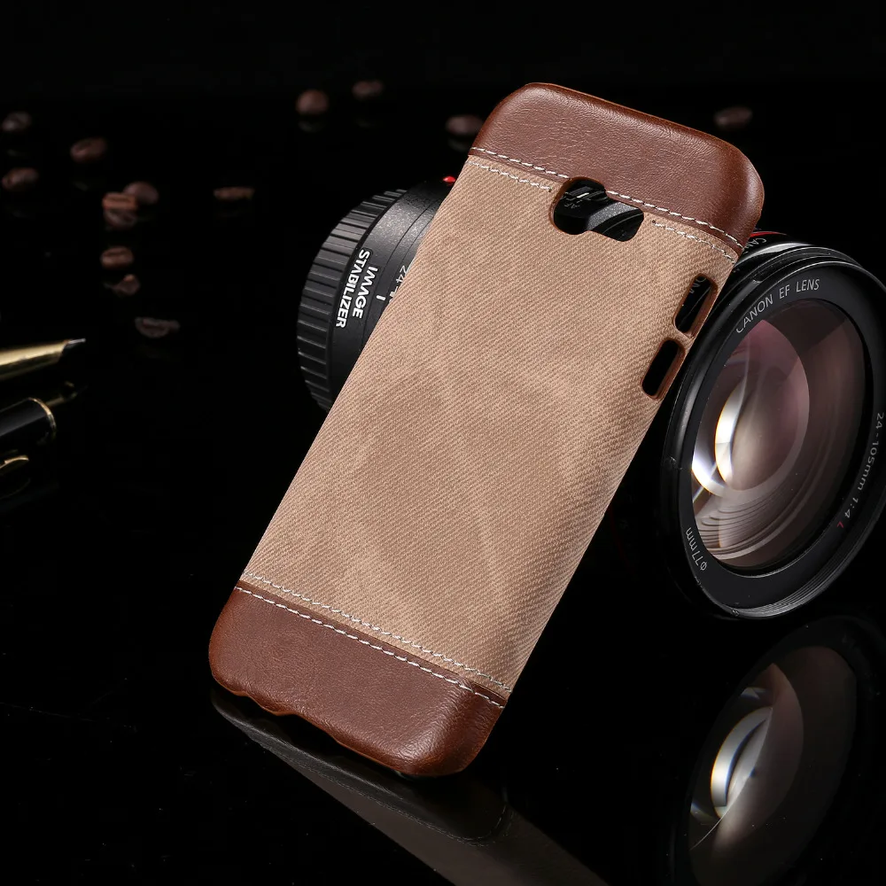 LANCASE For Samsung Galaxy A5 Case 2017 Vintage Cowboy PU Leather Hard ...