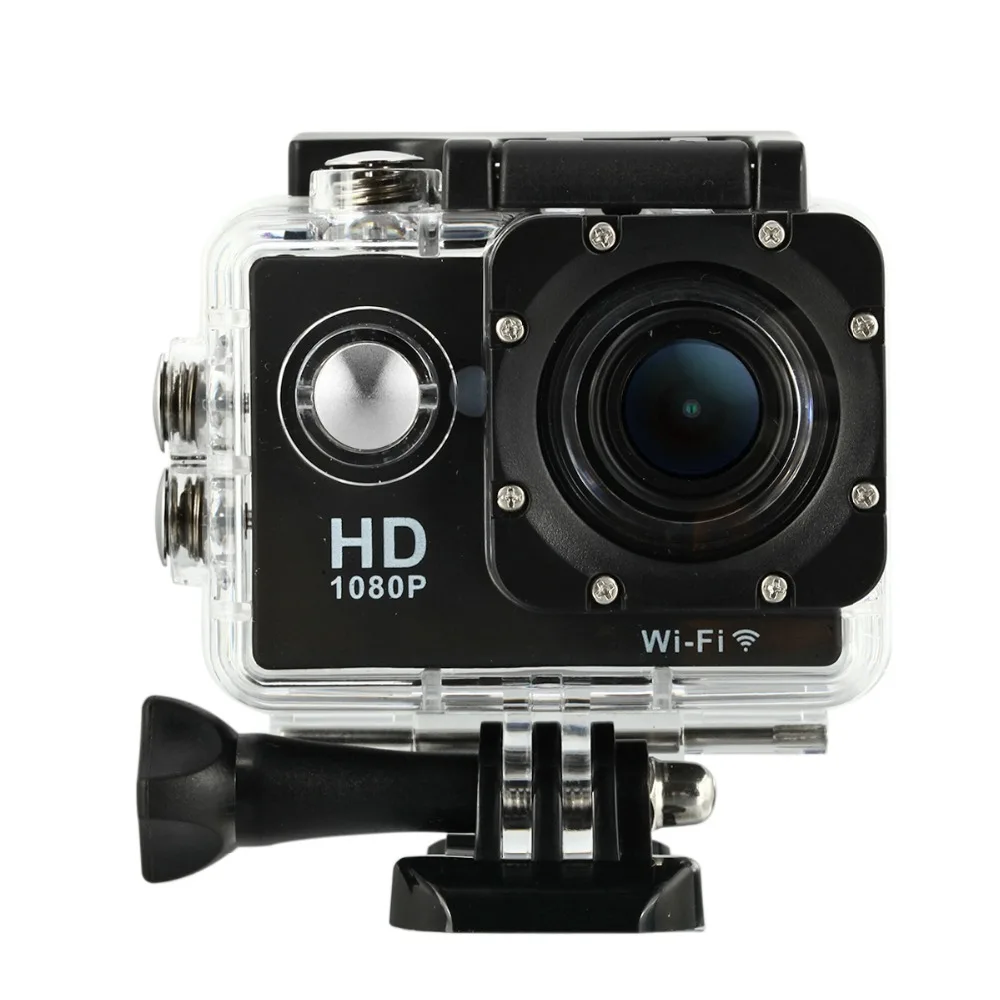 Professional Wifi FPV Sports Camera Eken W9 HD 12MP 2Inch Display ...
