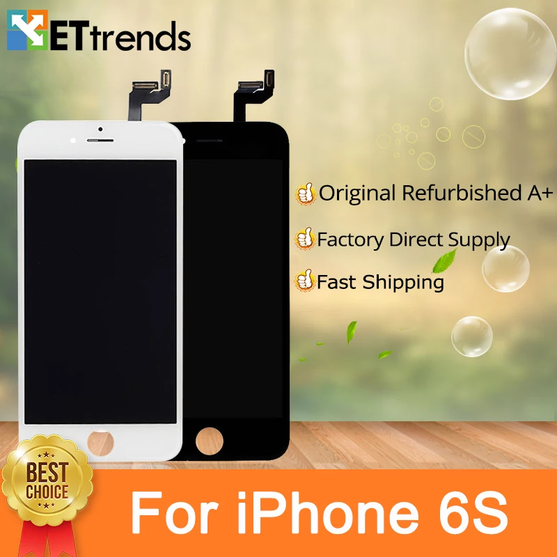 10pcs/lot Original LCD Refurbished A+ Display For iPhone 6S LCD Screen ...