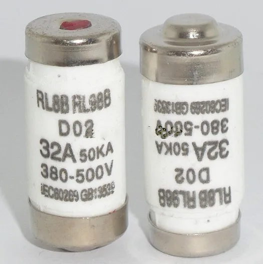 Fuses: RL8B RL98B 32A 380-500V D02 / RL8B RL8B-63 RL98B 20A 25A 35A 40A ...