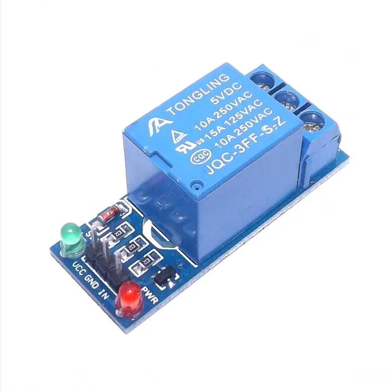 10pcs 1 Channel 5V Relay Module Low level for SCM Household Appliance ...