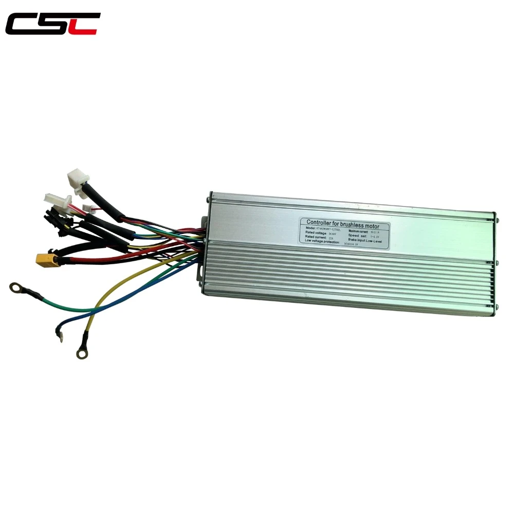 Ebike 45A 48V 1500W/2000W DC Sine wave Brushless Bicycle 18 Mosfet ...