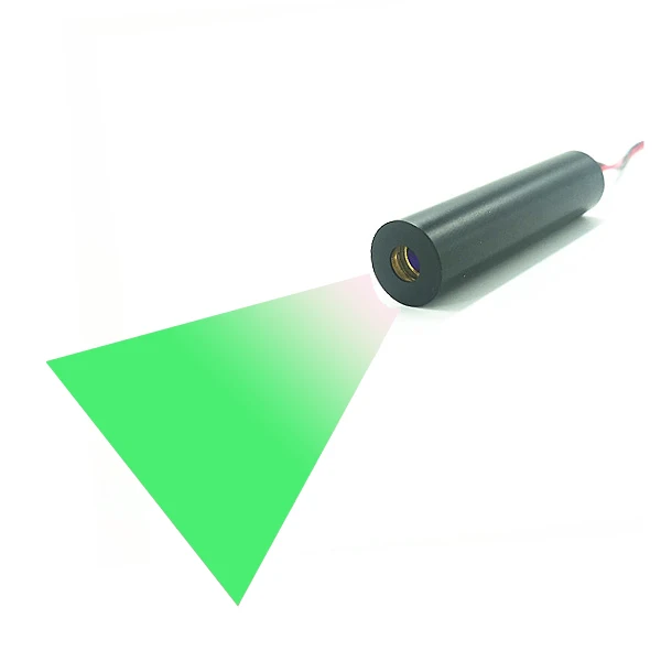 Industrial 515nm/520nm 30mW green laser line module 90 degree green ...
