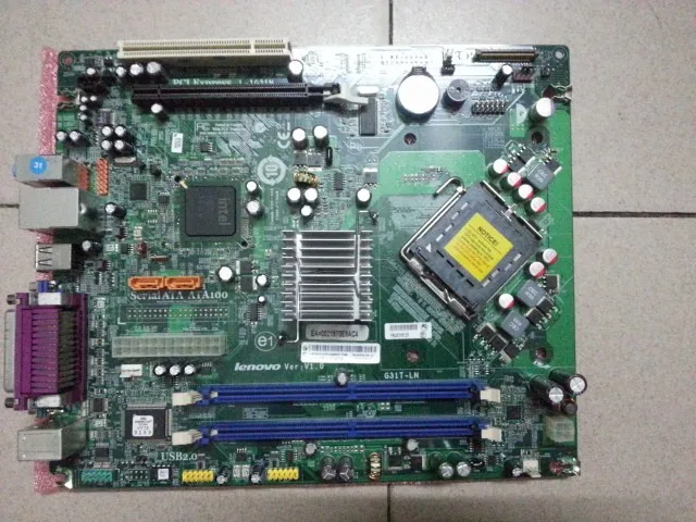 Lenovo Thinkcentre A57 M57e L-ig31n G31t-ln Desktop Motherboard 53y3195 ...