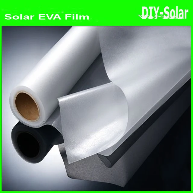 50m x width 810mm Solar EVA Film for solar cell encapsulation DIY solar ...