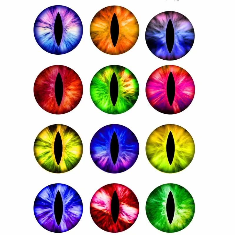 10mm-14mm-16mm-12mm-20mm-25mm-397-12pcs-lot-Eyes-Mix-Round-Glass ...