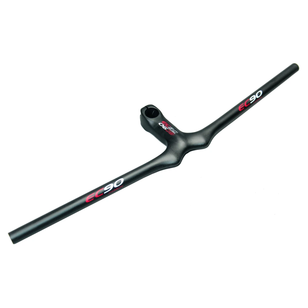 EC90 Full Carbon MTB Bicycle Handlebar Integrated with Stem Mountain ...