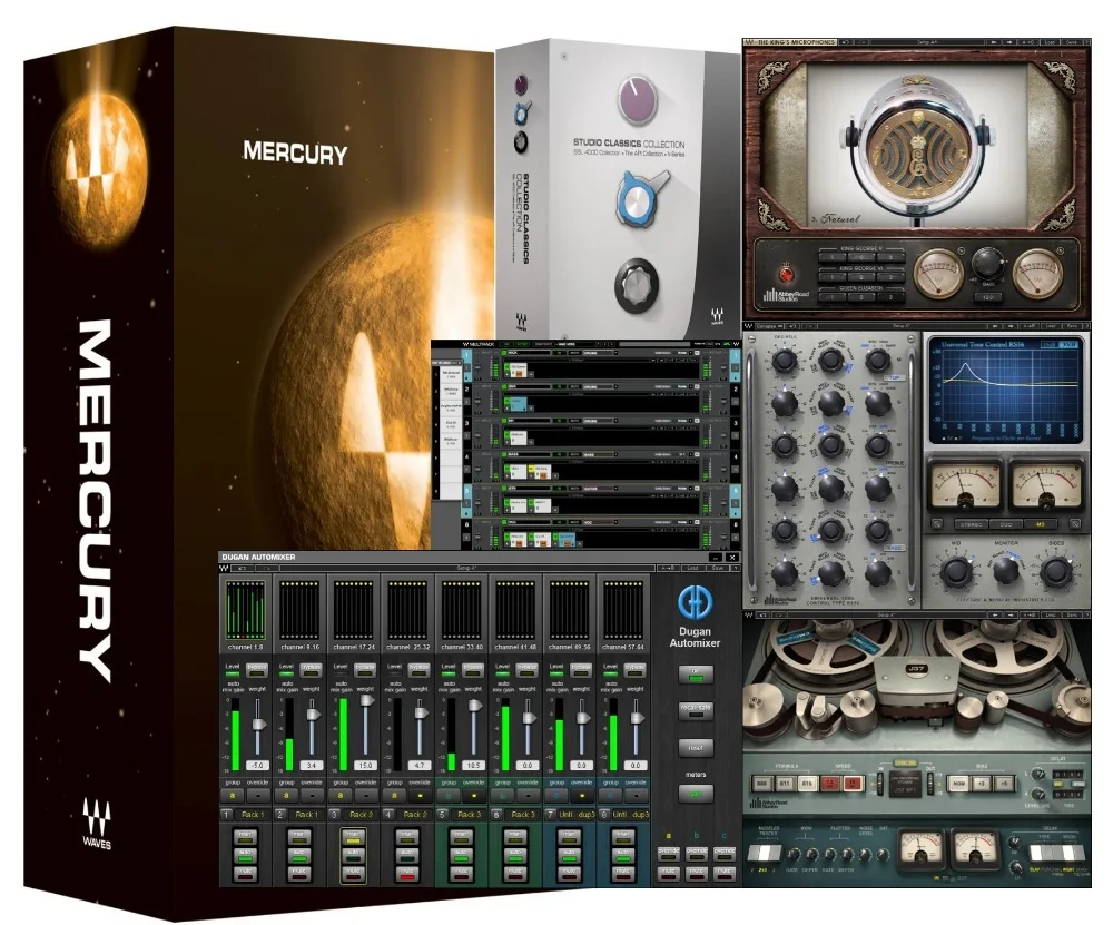 Waves v9 mercury - steellena