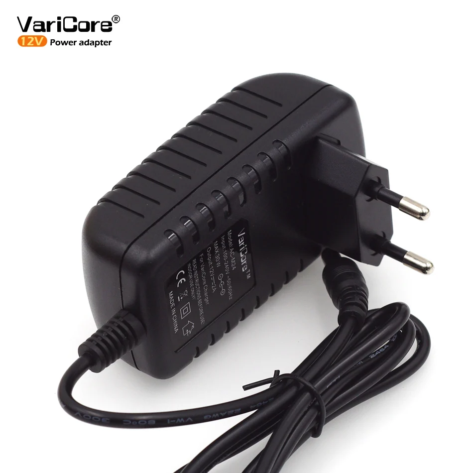 Varicore v 40 12V 2a power adapter 12V 18650 charger eS / ds DC plug 5. ...