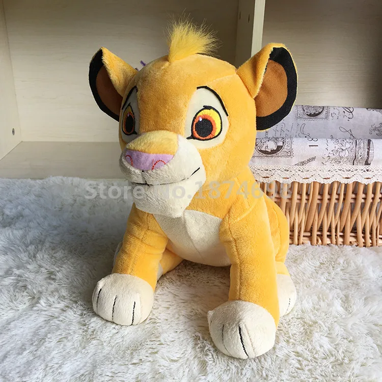 Deluxe The Lion King Simba Plush Stuffed Animals Cute Kids Soft Toys ...