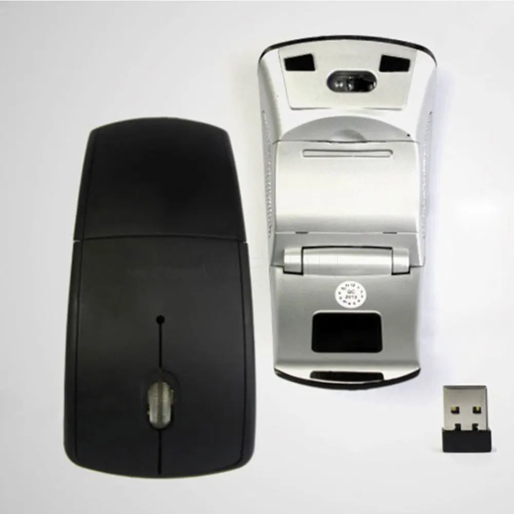 kebidumei 2.4GHz Foldable Wireless Mouse mouse for PC computer mouse ...