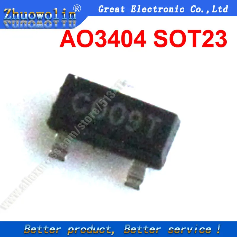 60 PCS/Lot AO3404 AO3404A A49T SOT 23 | AliExpress