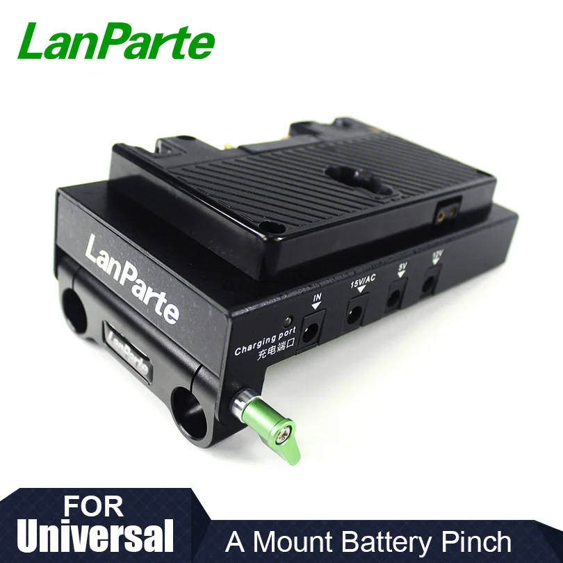 LanParte A Mount Battery Pinch Plate with Multiple power solution USB ...