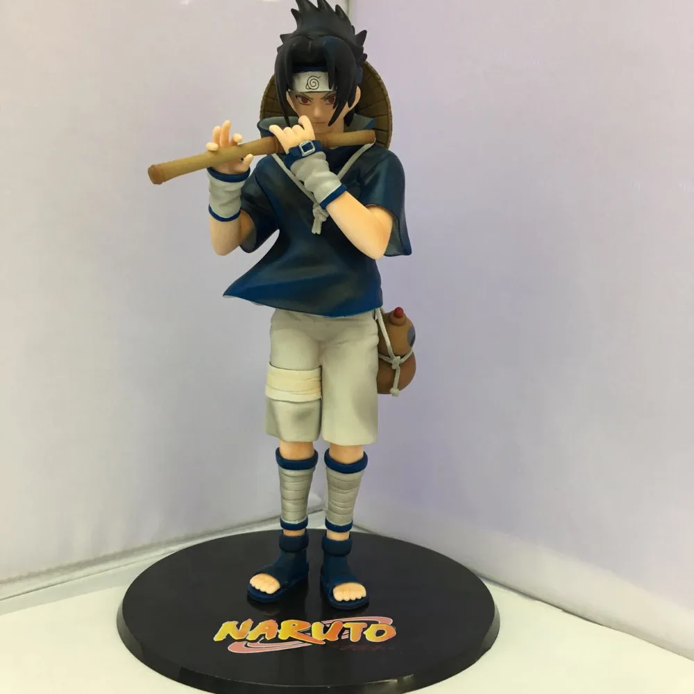 Naruto Uchiha Sasuke Action Figure 1/7 scale painted figure Playing The ...