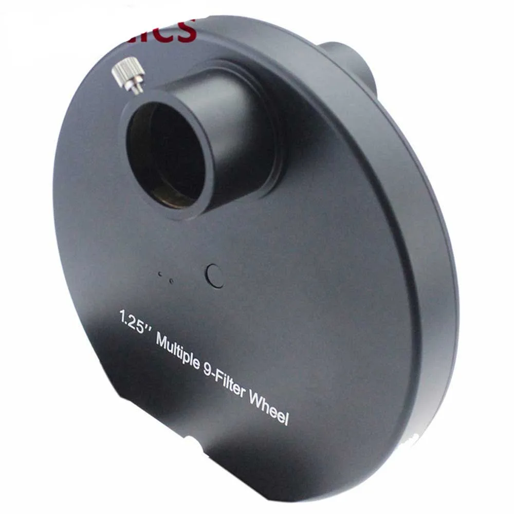 1.25インチ9ポジション手動フィルターホイール 深宇宙惑星望遠鏡whell color|filter|filter fuelfilter ...