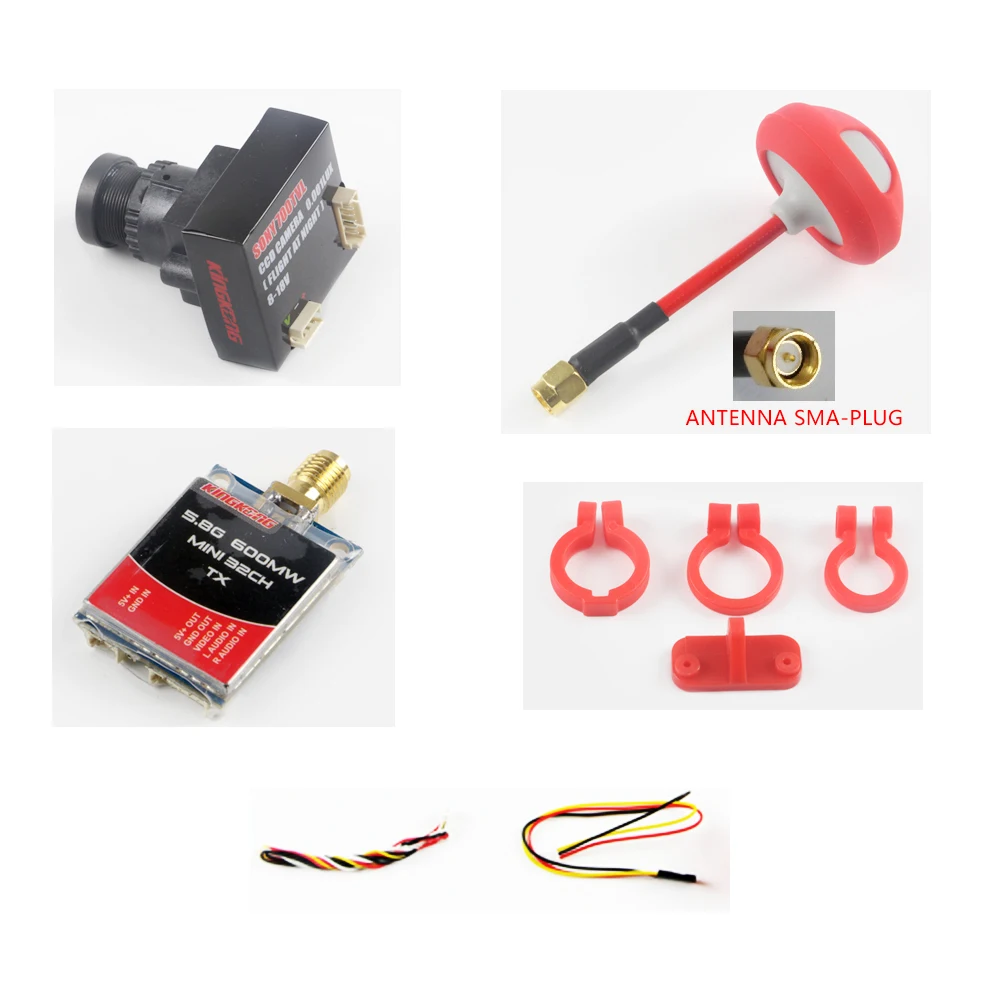 KINGKONG VTX and Camera Combo FPV Mini Camera Transmitter Transmission ...