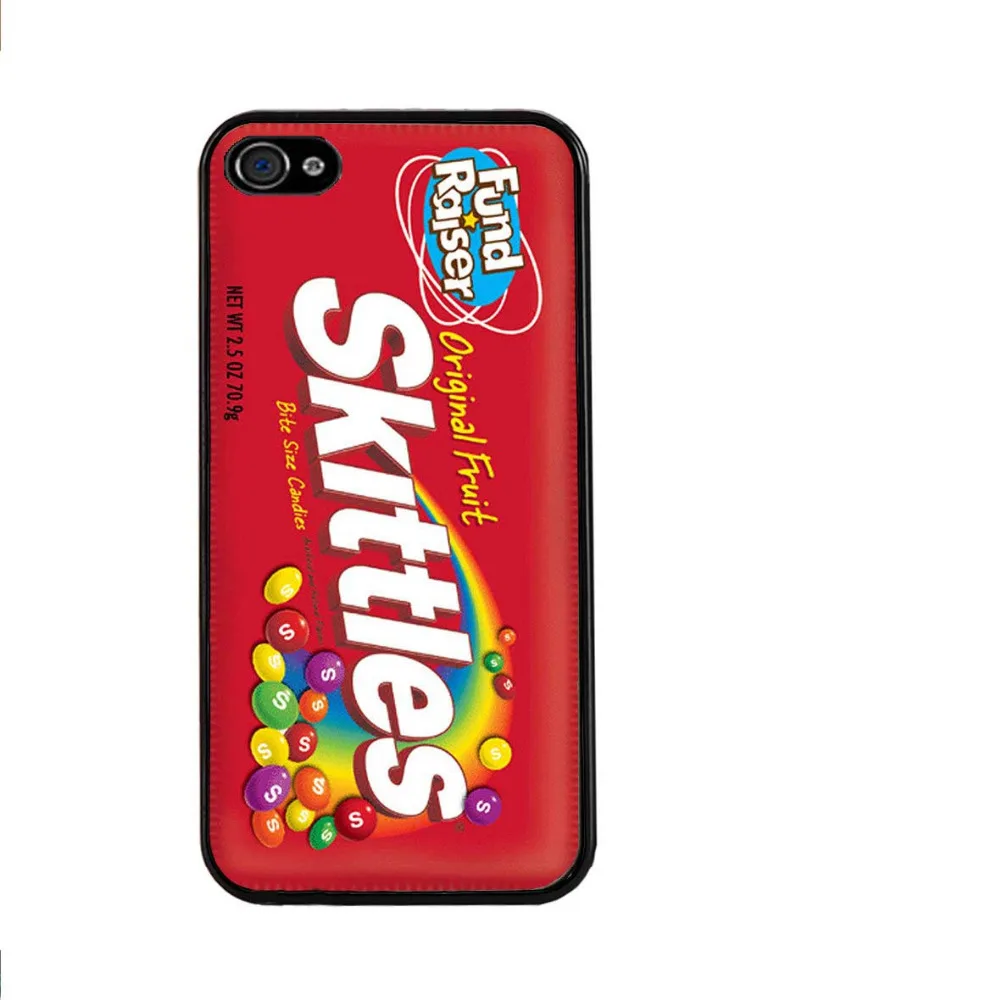 Skittles Sweet Sour Fruit Candies Bit Size Juicy Hard Back Cell Phone ...