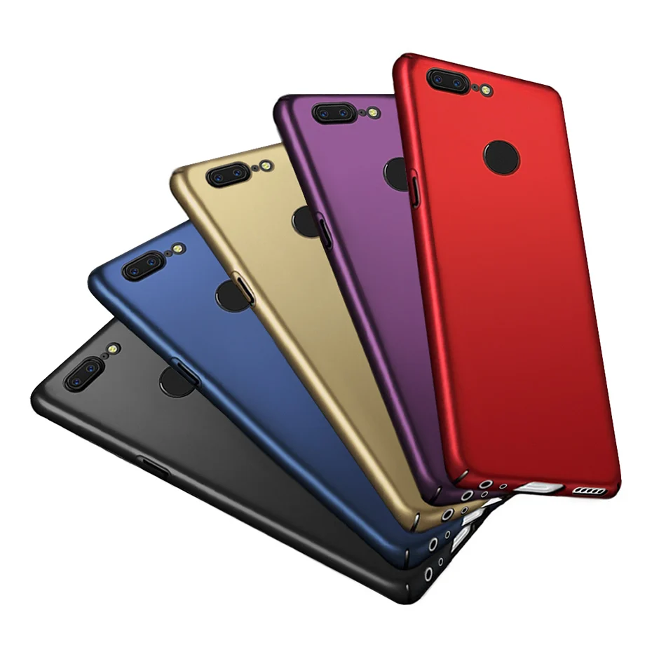 For Oneplus 5T Case Oneplus 5 Cover Hard Plastic Phone Case For Oneplus ...