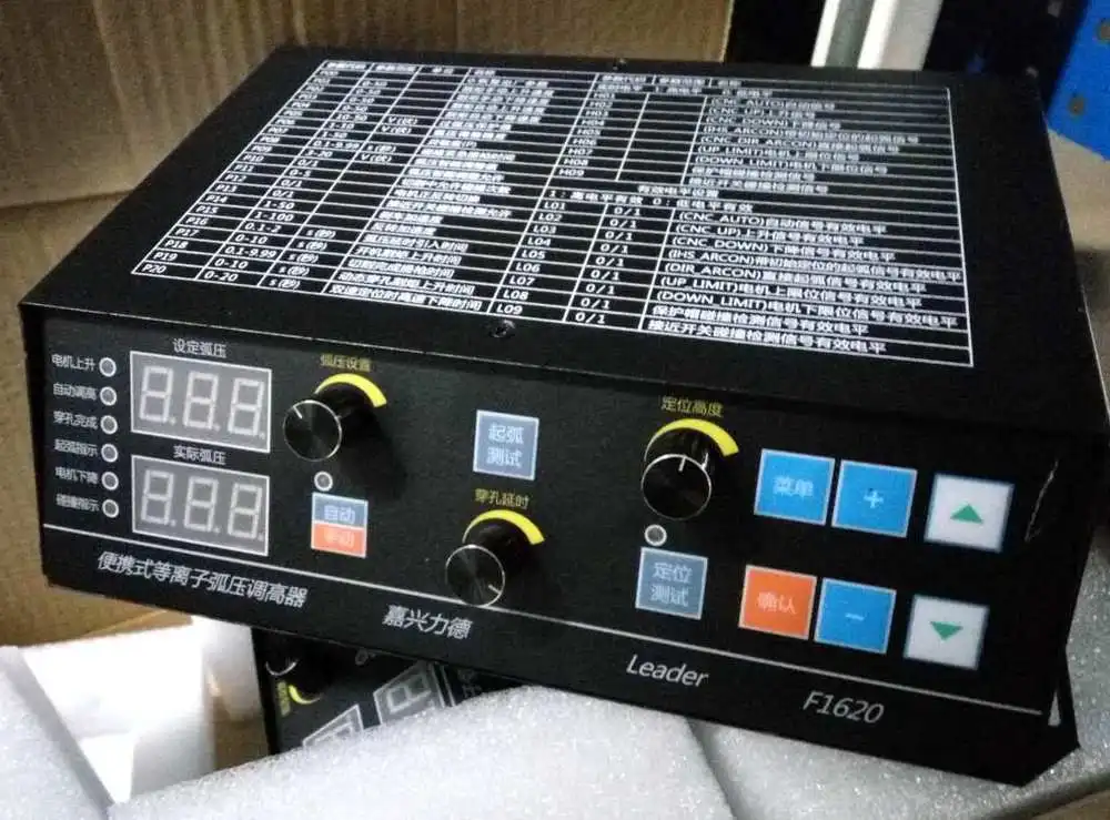 Thc Automatic Arc Cap Voltage Plasma Torch Height Controller Plasma Cutting Machine Cutter Led
