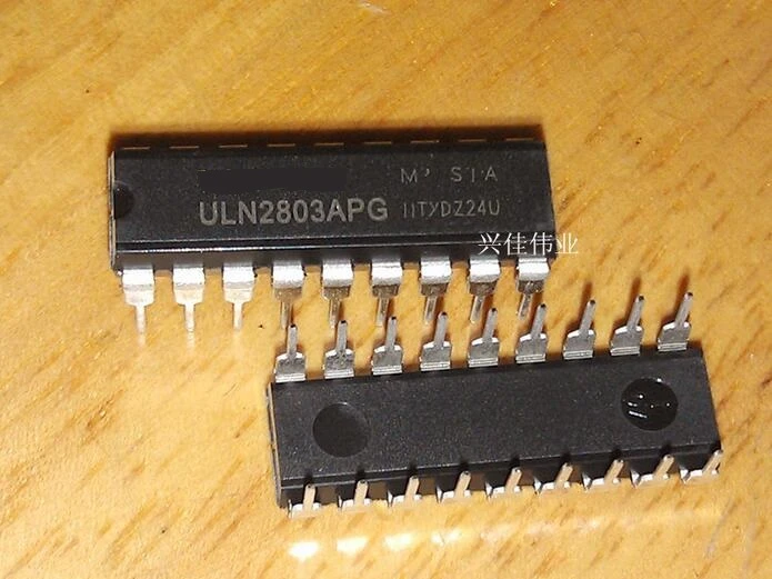 10pcs Uln2803 Uln2803a Uln2803apg 2803 Dip18 New Original Short ...