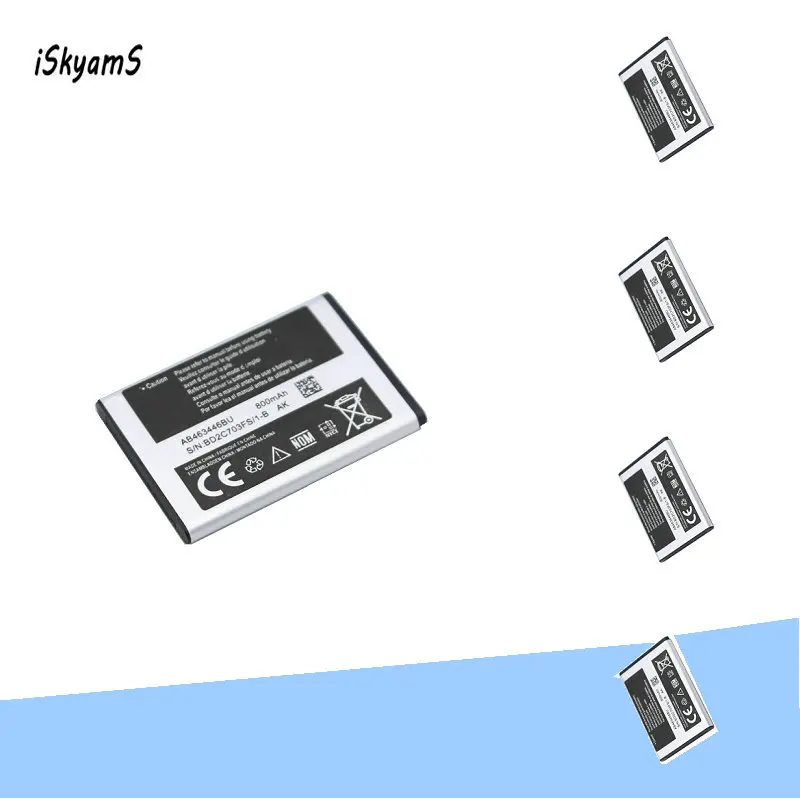 ISkyamS Batería de repuesto para Samsung SGH GH E251 E258 E350 E428 E500 X208 E900 E908 C512 ...