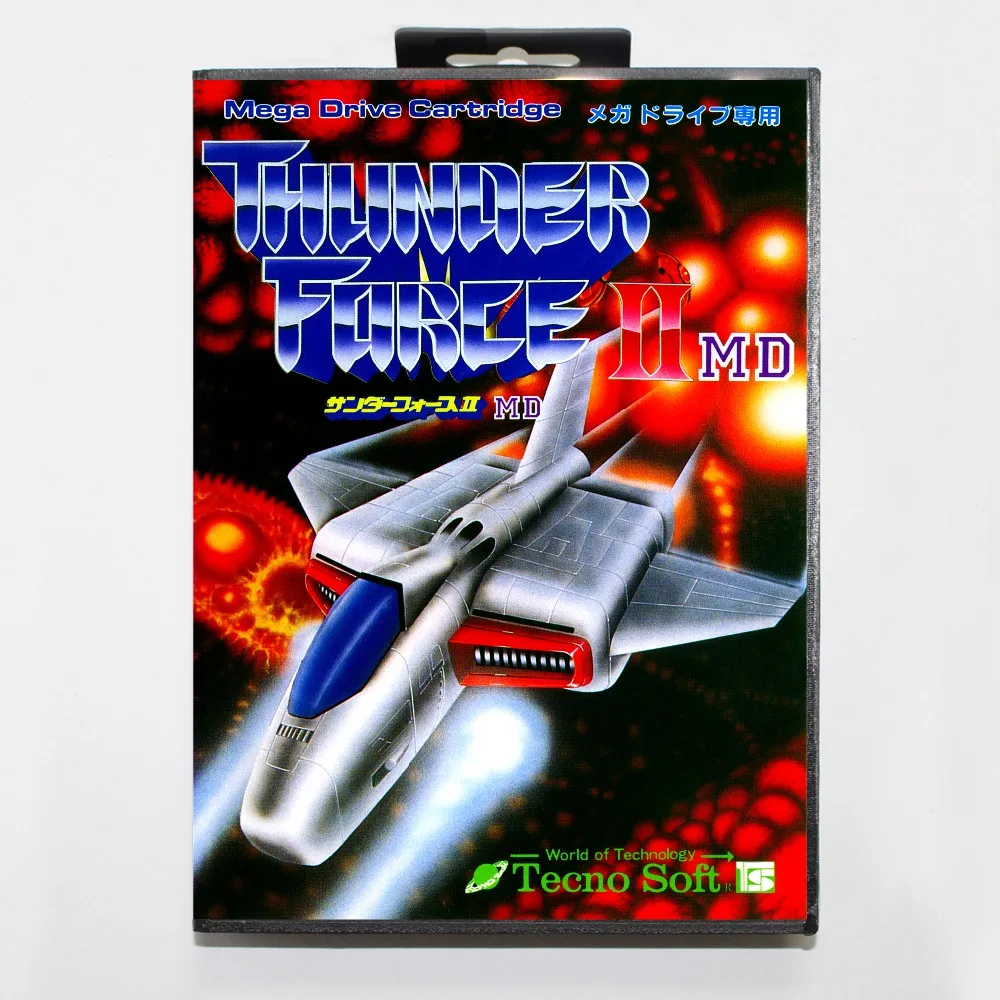 Thunder Force III Video Games Thunder Force II III IV Case Insert Only ...