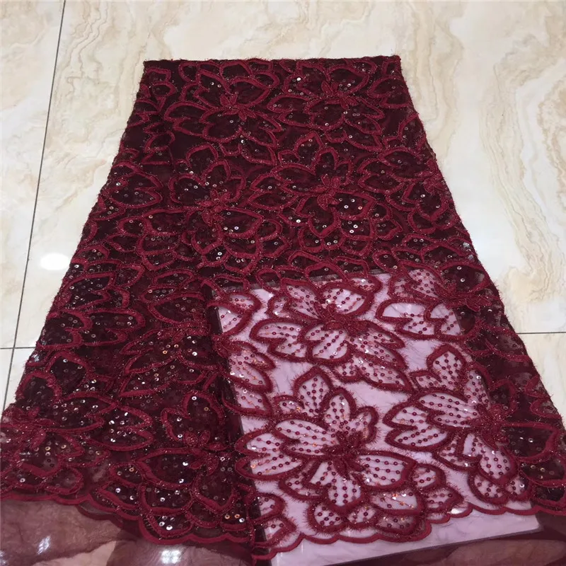 Cassiel New Arrives French Lace Fabric Net Embroidery Mesh Tulle Gold ...