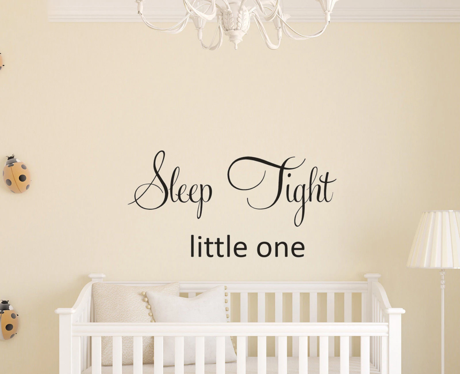 Sleep Tight Little One Baby Nursery Wall Decal Wall Art Stickers Wall ...