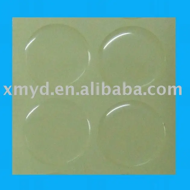 Wholesale: Clear PU Epoxy Resin Sticker 1" Round Non yellowing PU ...
