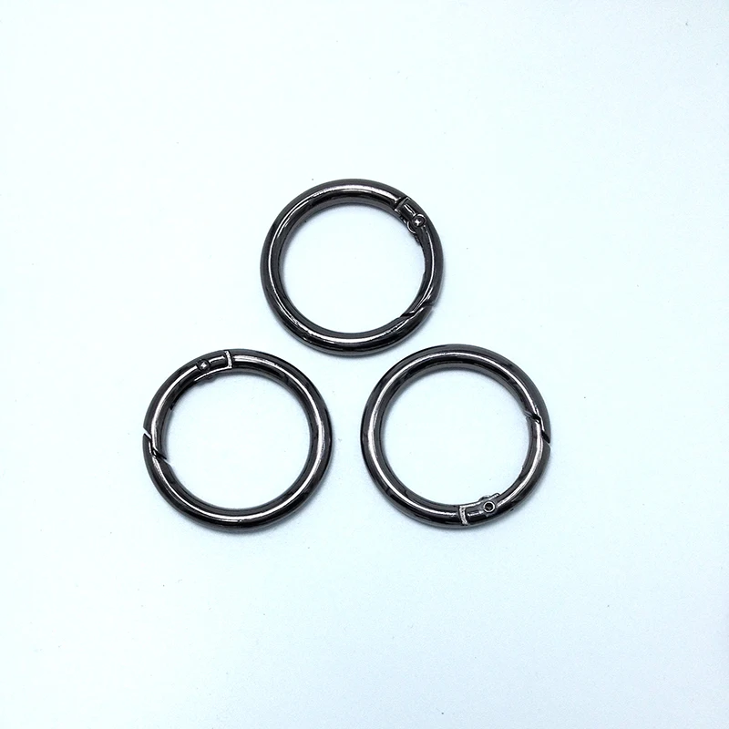 1.25 inch (3.20cm) inner diameter gunmetal round spring gate ring ...