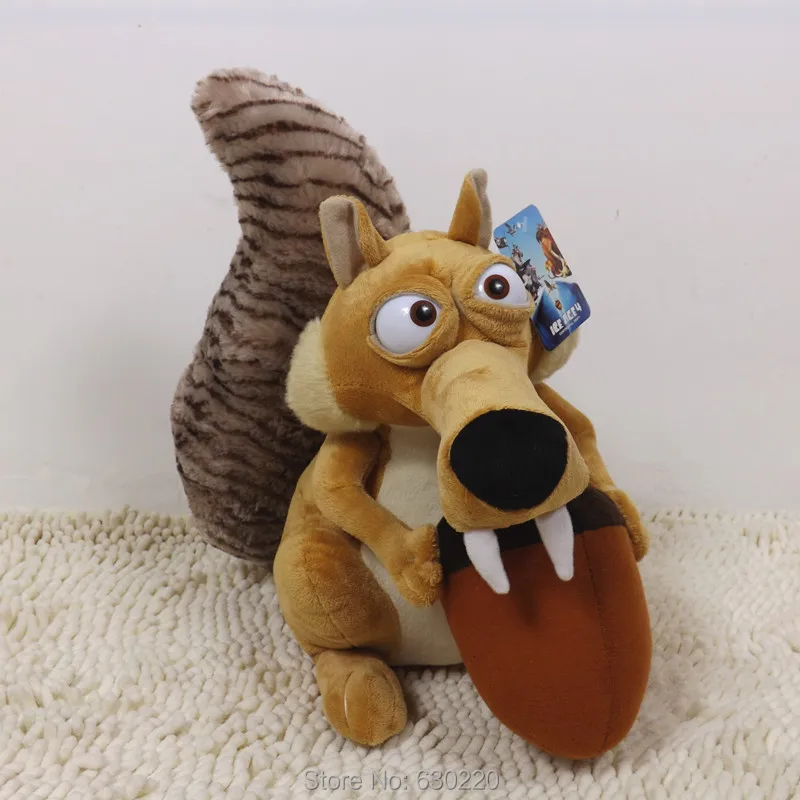 Ice Age 4 Scrat Squirrel Continental Drift Plush Toy Funny Scrat ...