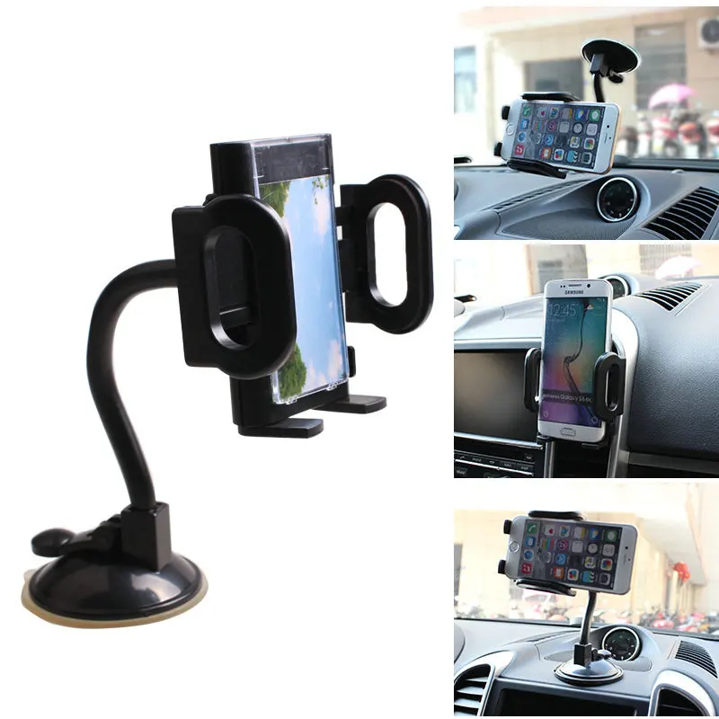 Car Multi - Function Mobile Phone Bracket 360 - Degree Rotating Pvc ...