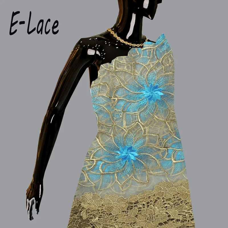 Materiais de Renda de noiva Do Casamento Nigeriano Pérolas Renda ...