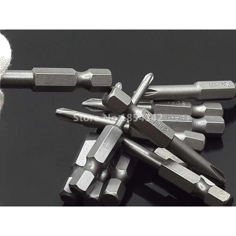 PH00 PH0 PH1 PH2 Hex Shank Cross Head Screwdriver Phillips Electric ...