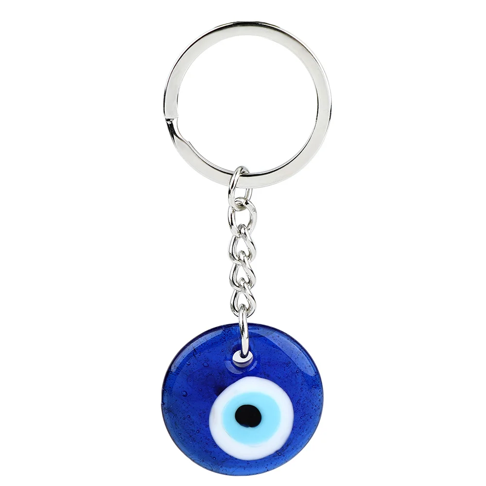 Blue-Eyes-Keychain-Fashion-Lucky-Turkish-Key-Ring-Cartoon-Translucent ...