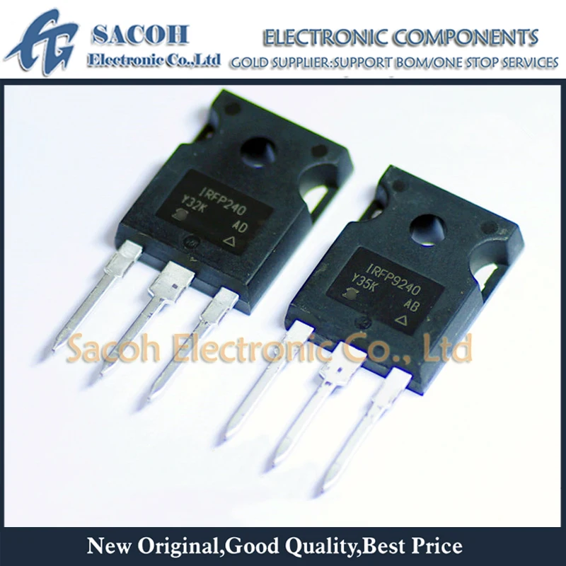 Free Shipping 5Pairs IRFP9240N + IRFP240N IRFP9240 +IRFP240 TO 247 N ch ...