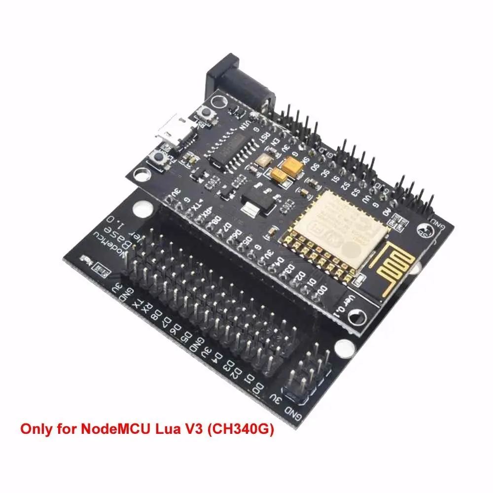 Nodemcu N Mcu Base Esp8266 Teste Diy Breadboard Basics Tester Adequado Para Nodemcu V3