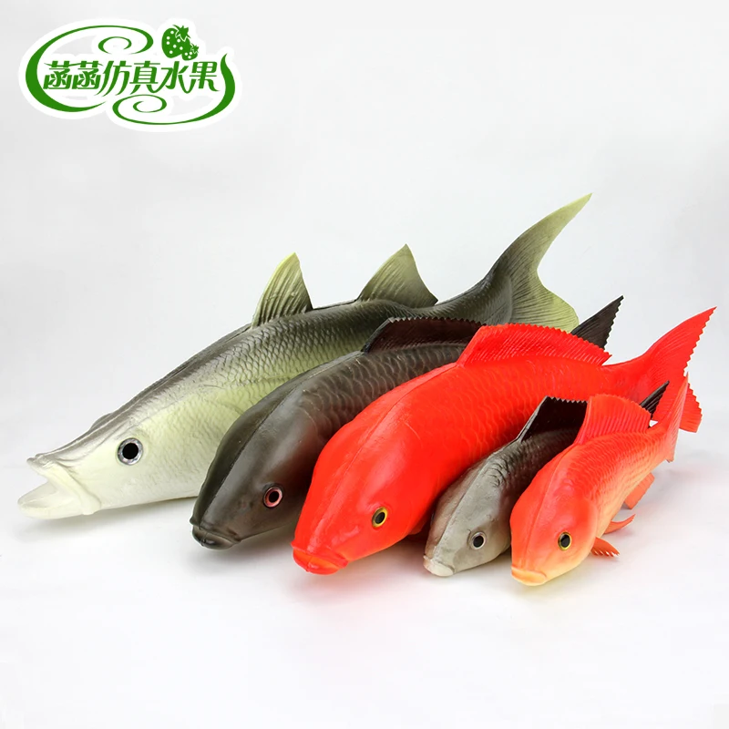 Red carp weest golden dragon fish fake fish model of tuna sturgeon ...