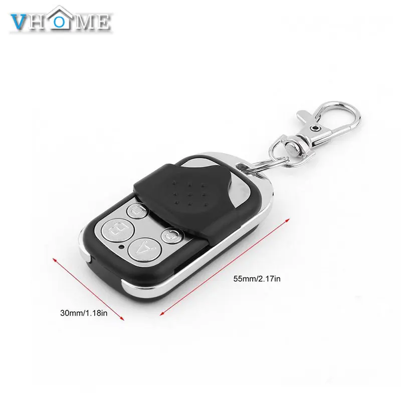 RF 433Mhz AC 85V-260V 2CH Relay Receiver Module Universal Wireless ...