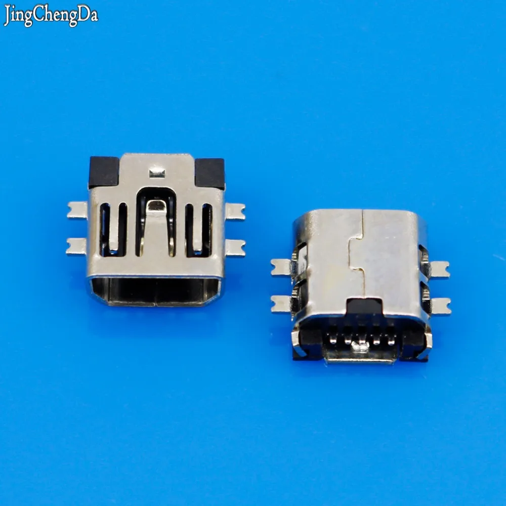 Miniconector USB tipo B, puerto de carga hembra de 5 pines, Conector ...