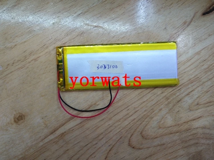New Hot A Rechargeable Li ion Cell 3.7V polymer lithium battery 3037100 ...