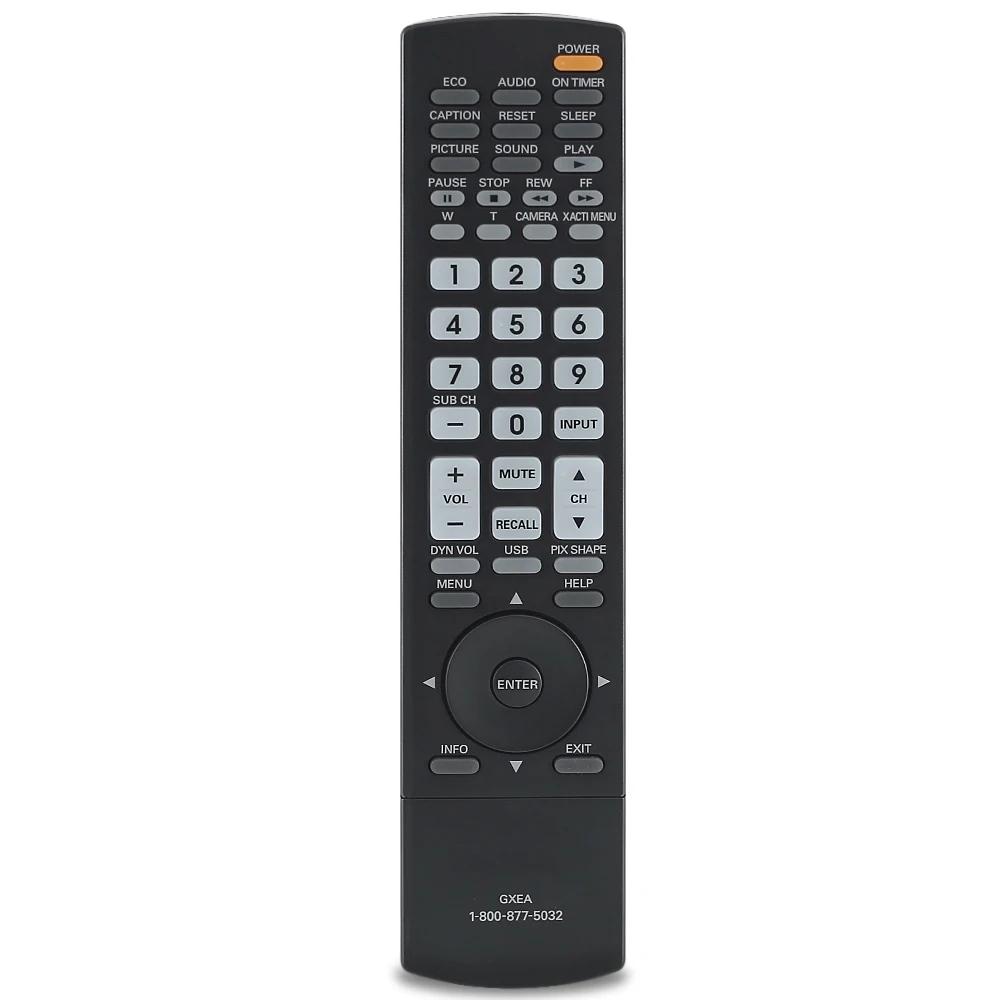 New Remote Control for Sanyo LCD TV GXEA 1 800 877 5032 DP37840 DP42840 ...