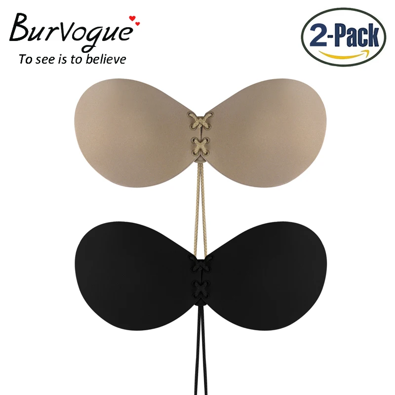 Burvogue Sexy Women Silicone Bra Push Up Stick On Self Adhesive Bra ...