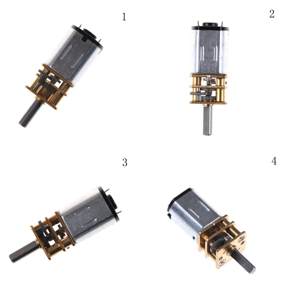 High Quality DC 12V Gear Box Reduction Motor With Long Output Shaft ...