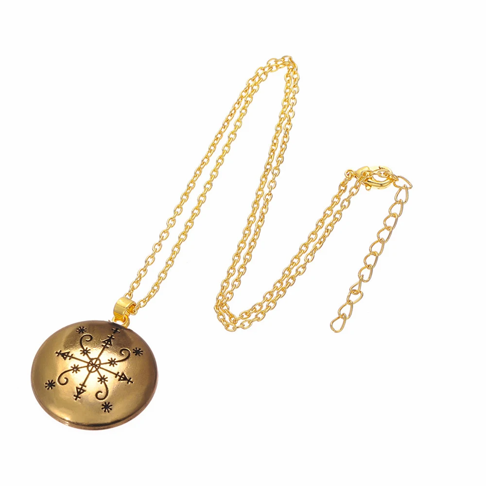 Colar Apelativo Met Kalfou Voodoo Loa Veve Colares Do Vodoun Loa Hoodoo ...