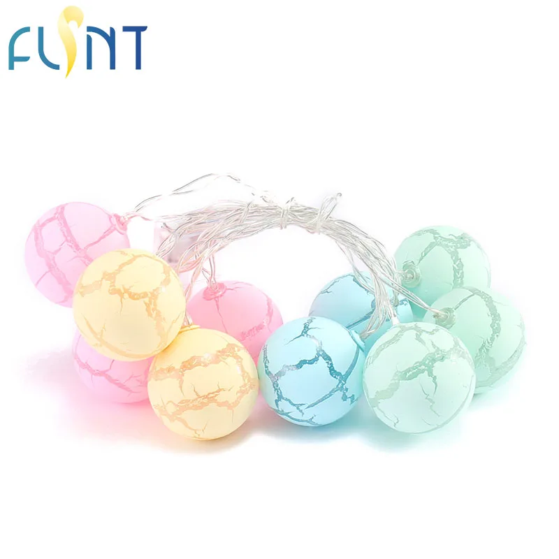 10LED AA battery box light colorful crack ball star conch bottle ...